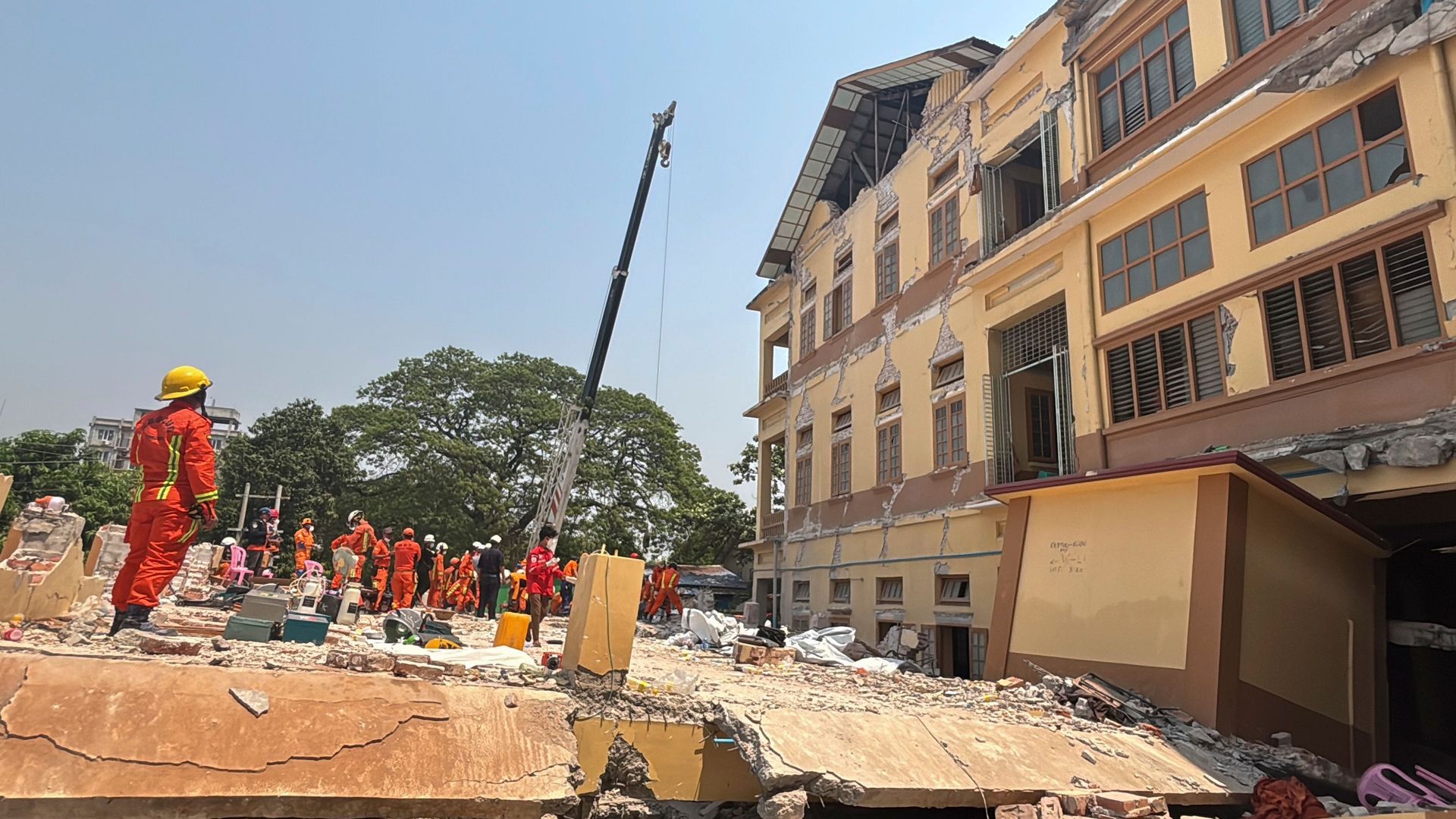 Erdbeben in Myanmar und Thailand: WHO ruft höchste Notfallstufe aus