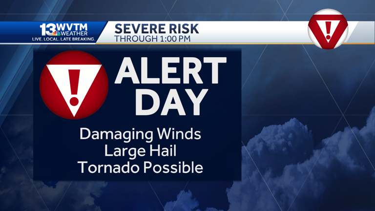 Severe storms, tornadoes possible during Monday commute