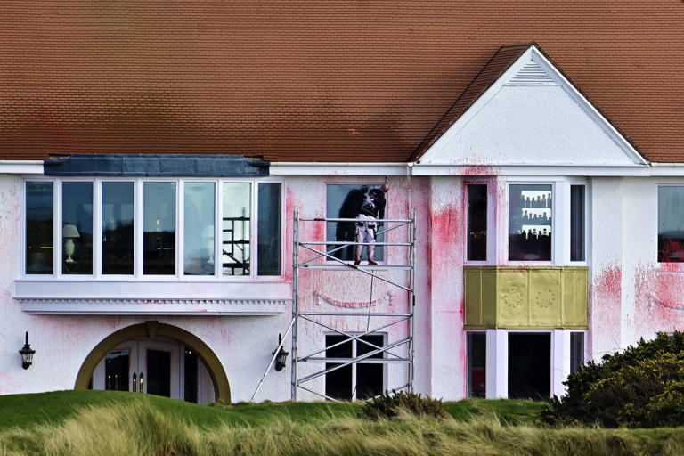 Police charge eighth person following damage at US President Donald ...