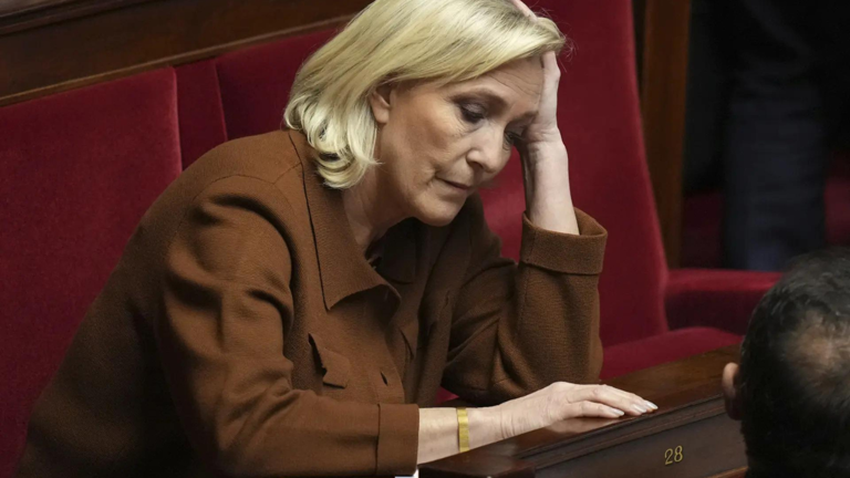 Embezzlement case: France's Le Pen sentenced to 4 years in jail, barred ...