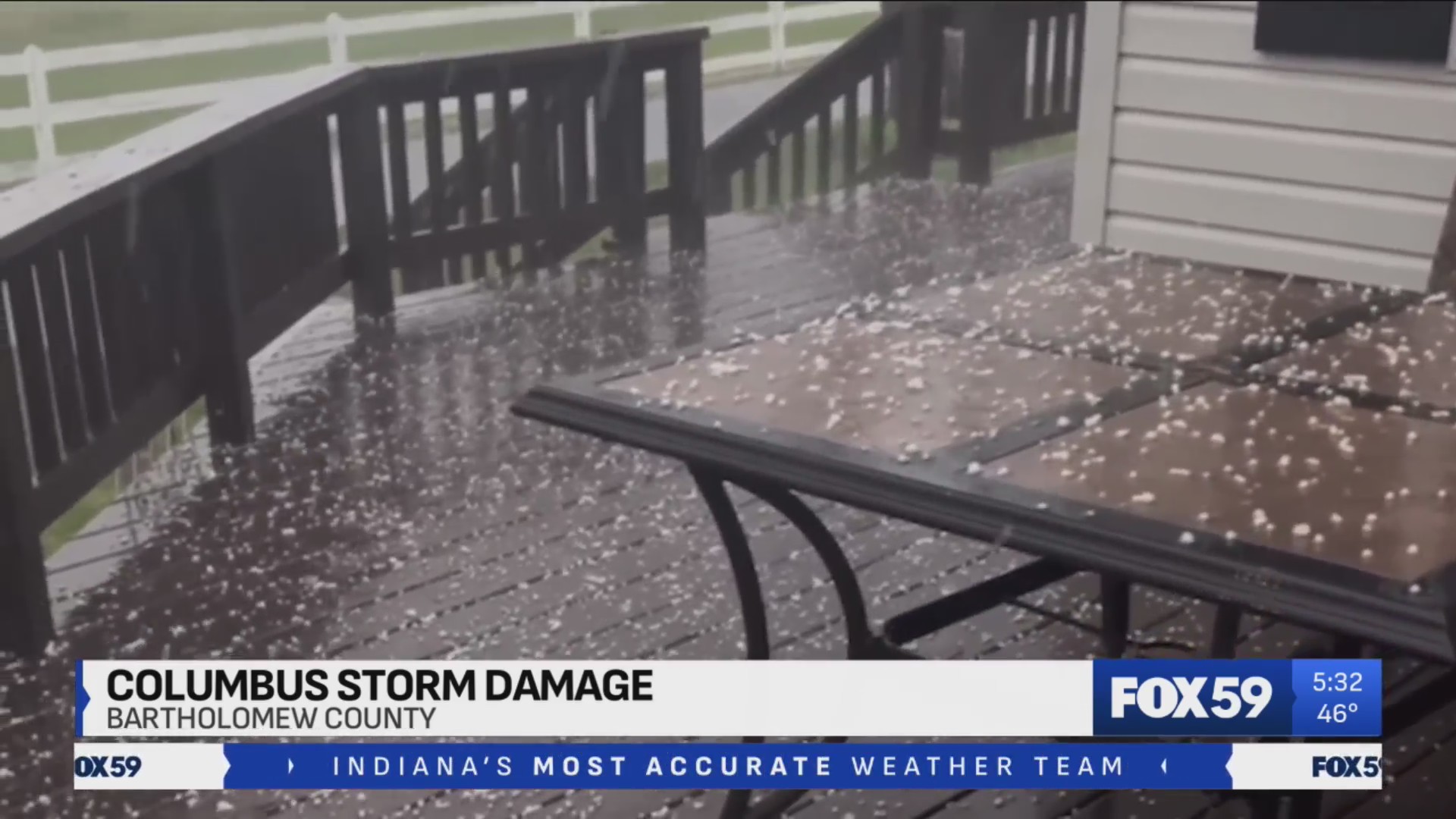 Tracking storm damage reports