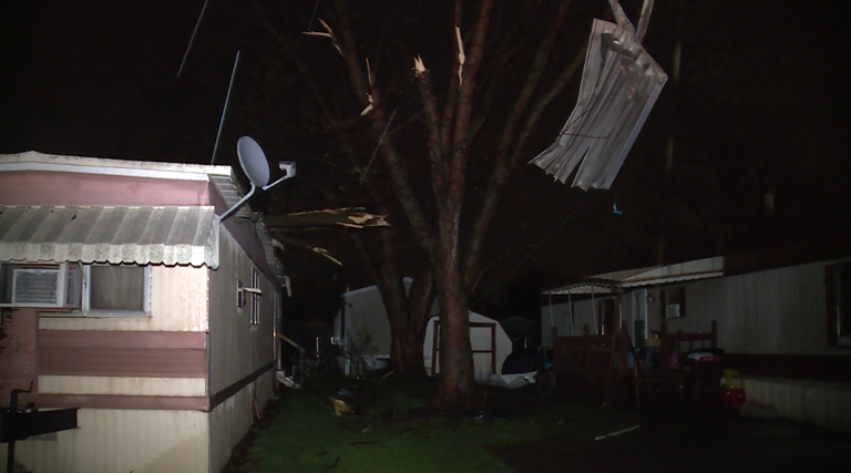 Butler County mobile home park sees heavy damage from Sunday's storms