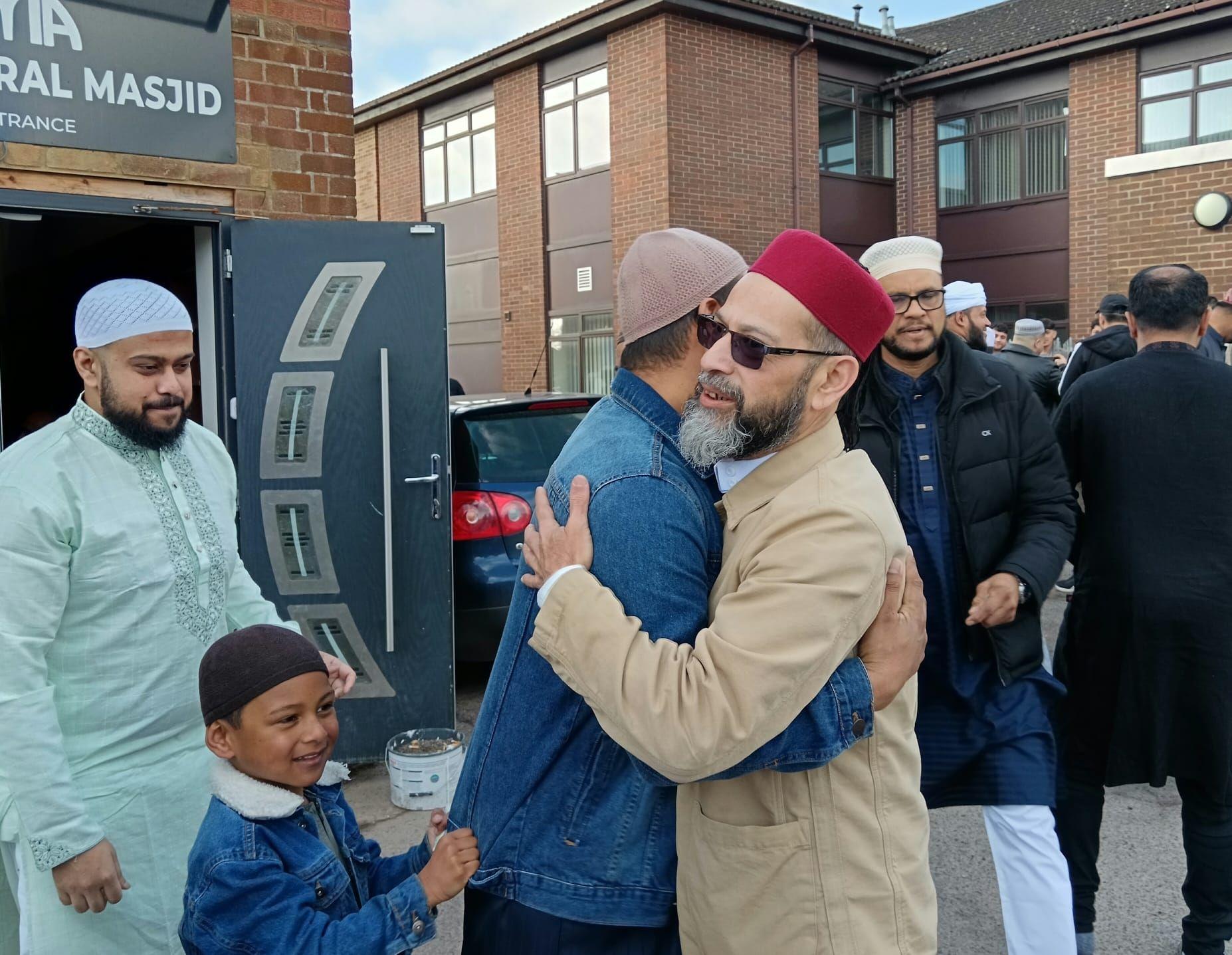 Corby Central Masjid celebrates Eid with over 700 worshippers at the ...