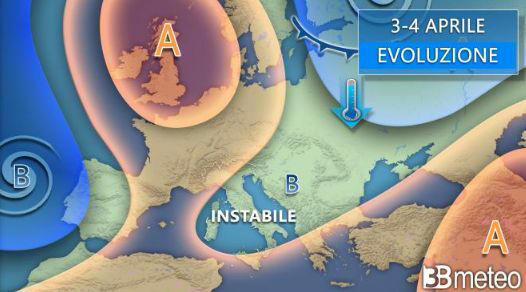 Meteo, forte maltempo in arrivo: temporali, grandine, vento, freddo e neve (fino a quote ...