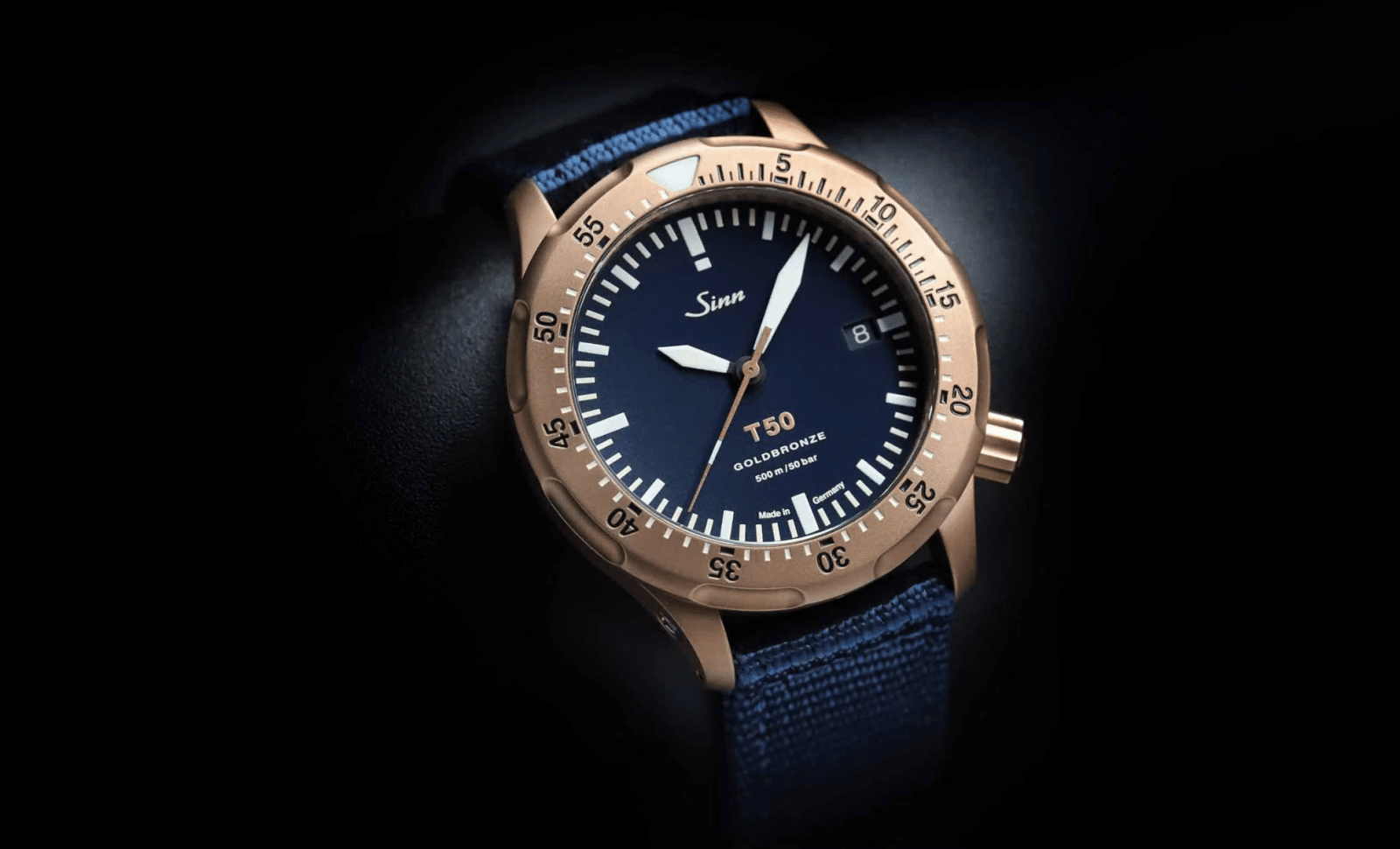 Une Sinn en or et bronze ? La T50 GOLDBRONZE B transforme complètement ...