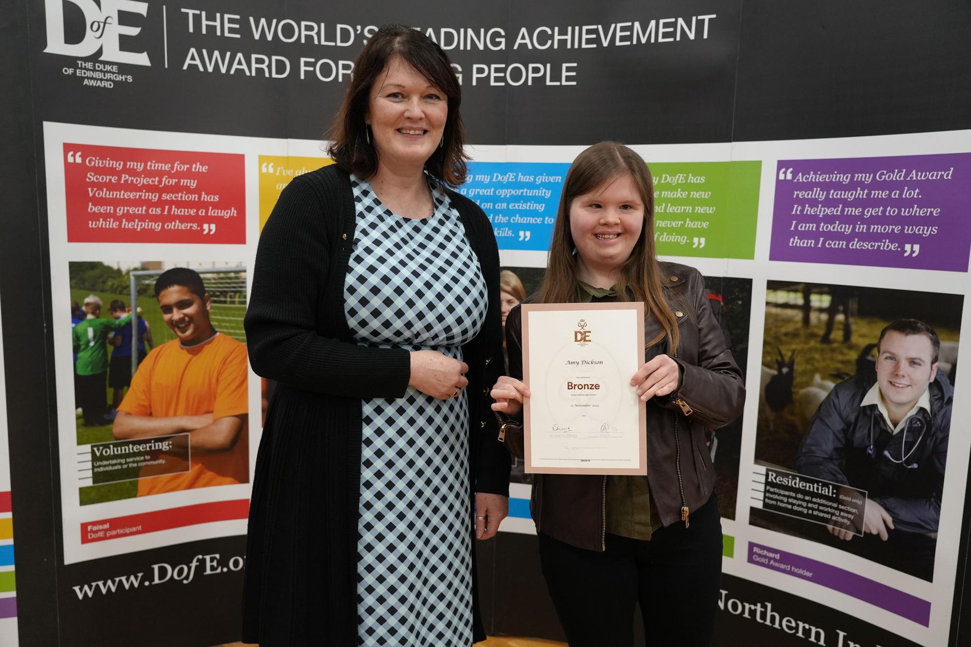Duke of Edinburgh’s Awards presented to SERC students