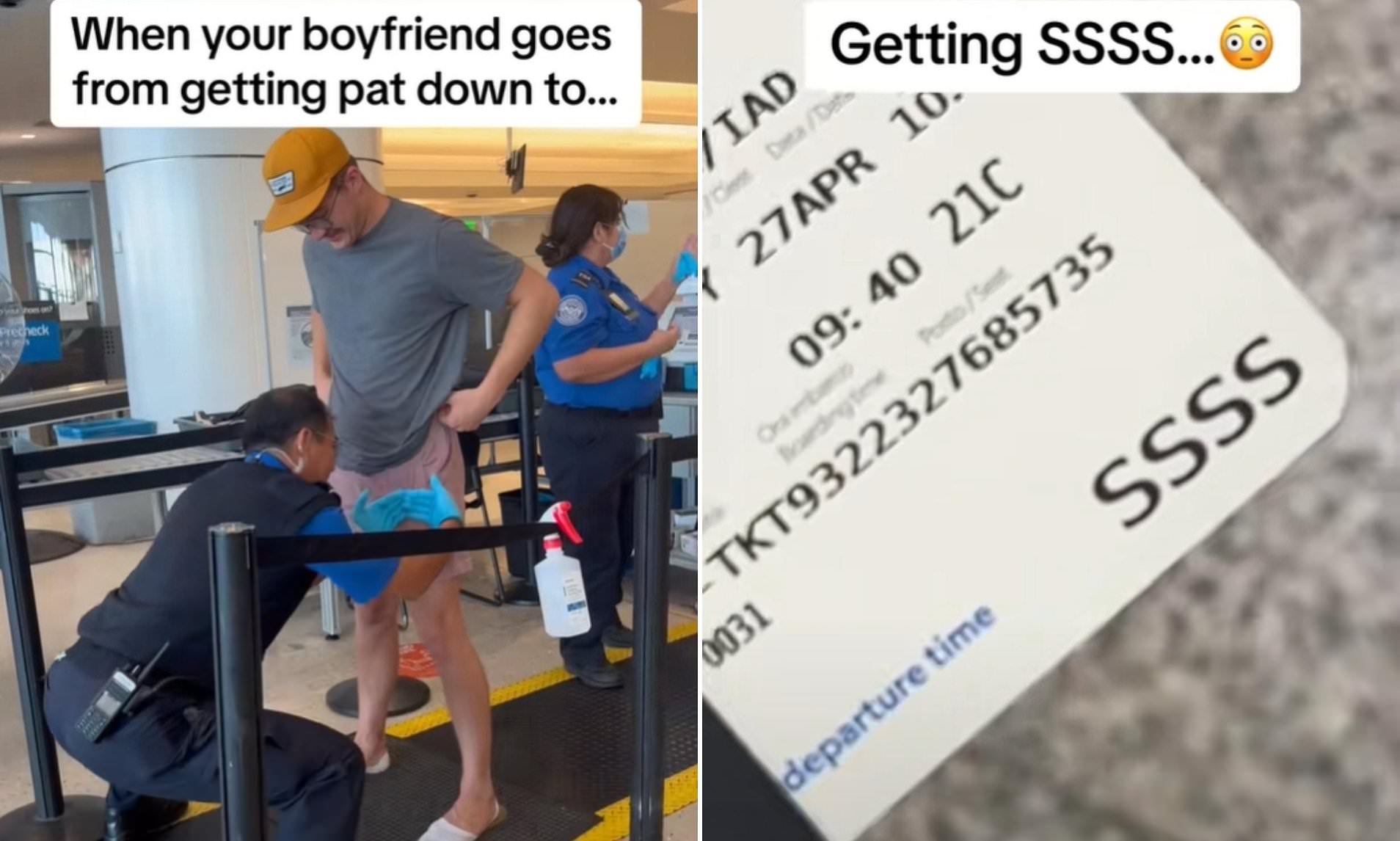 People are only just realising what secret 'SSSS' code on your boarding ...