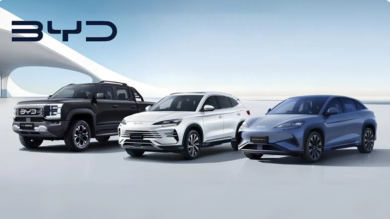 BYD launching three vehicles in SA this week, including 321kW bakkie ...