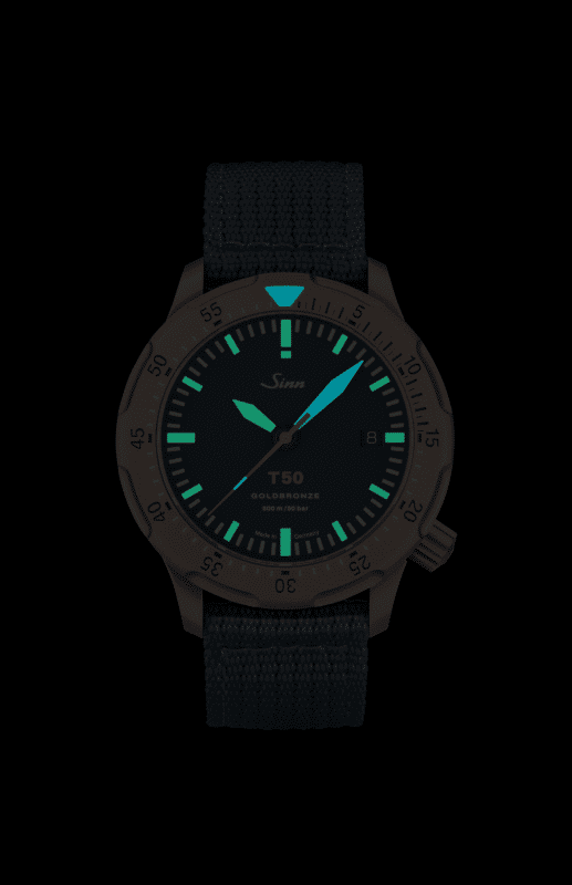 Une Sinn en or et bronze ? La T50 GOLDBRONZE B transforme complètement ...