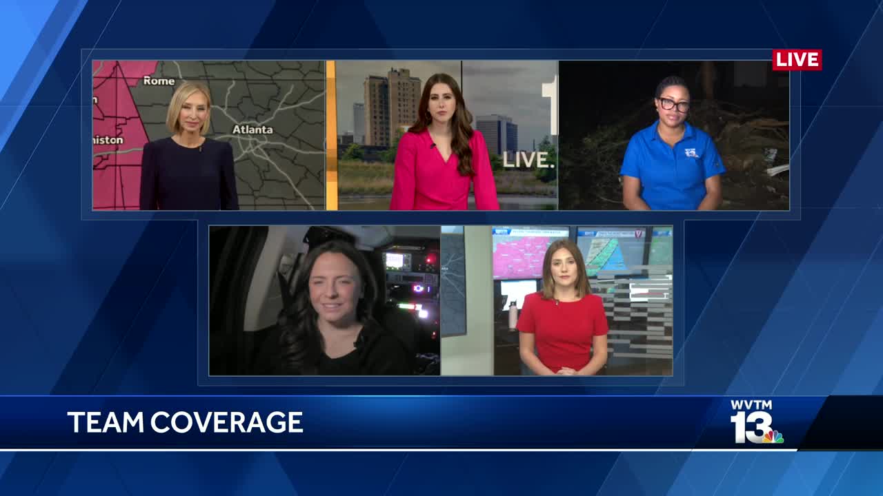 TEAM COVERAGE: Severe storms with possible tornadoes impact morning commute