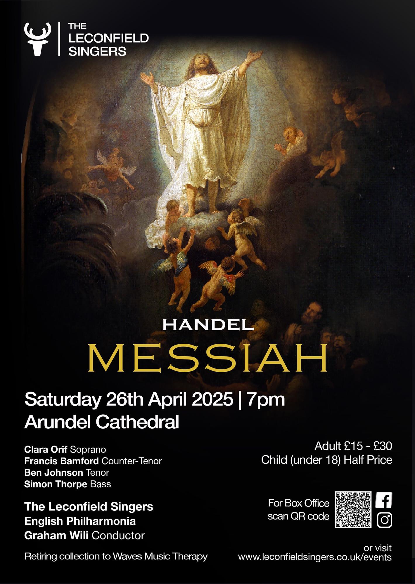 Leconfield Singers to perform Handel’s Messiah at Arundel Cathedral