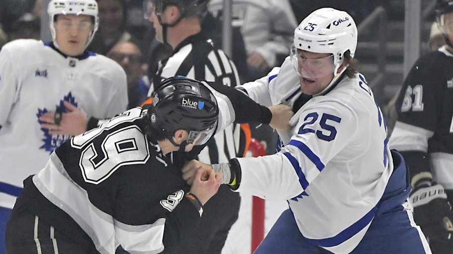 UFC fighter’s brother goes viral after intense NHL fight