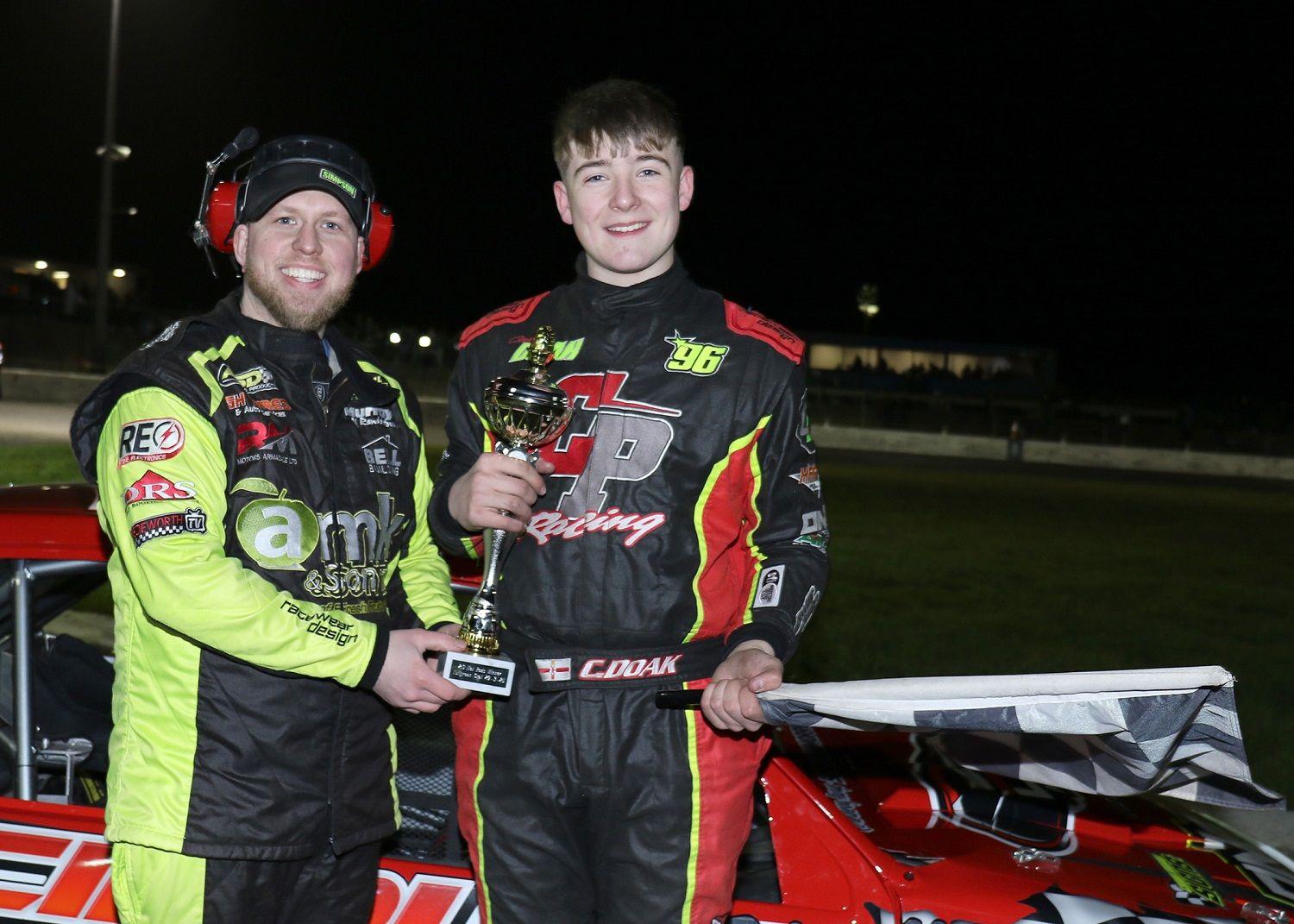 Martin wins National Hot Rods final at Tullyroan Oval