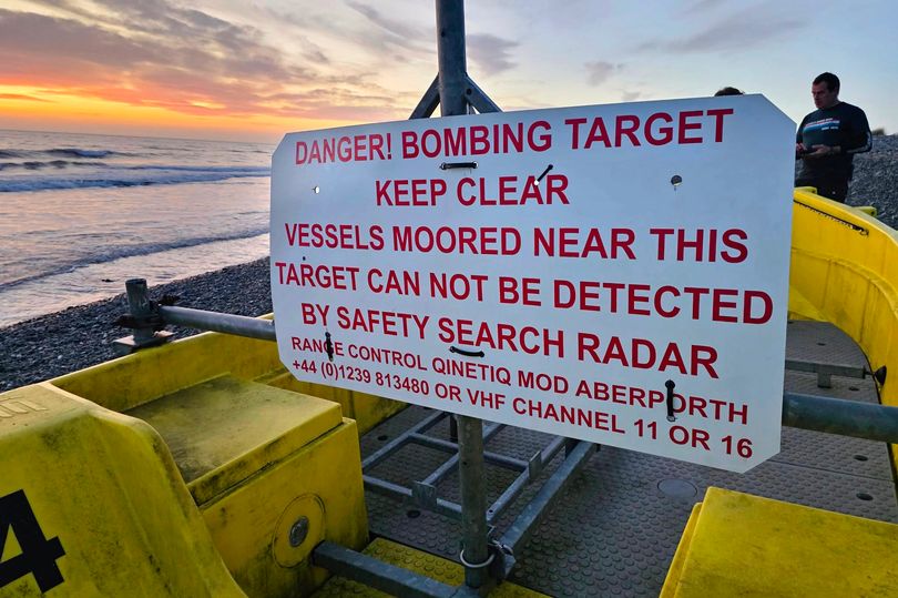 'Do not tamper' warning as bomb target boat washes up on North Wales coast