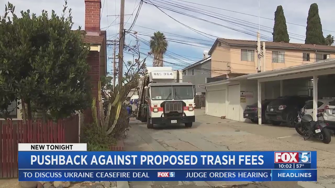 Proposed trash fee draws pushback