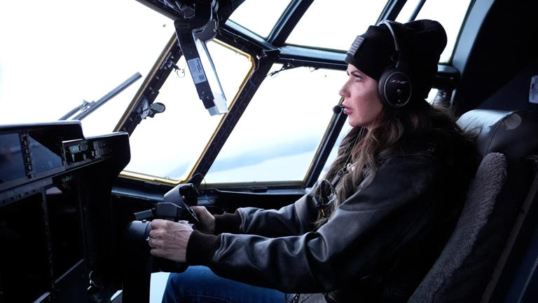 ICE Barbie Kristi Noem Cosplays as a Coast Guard Pilot This Time