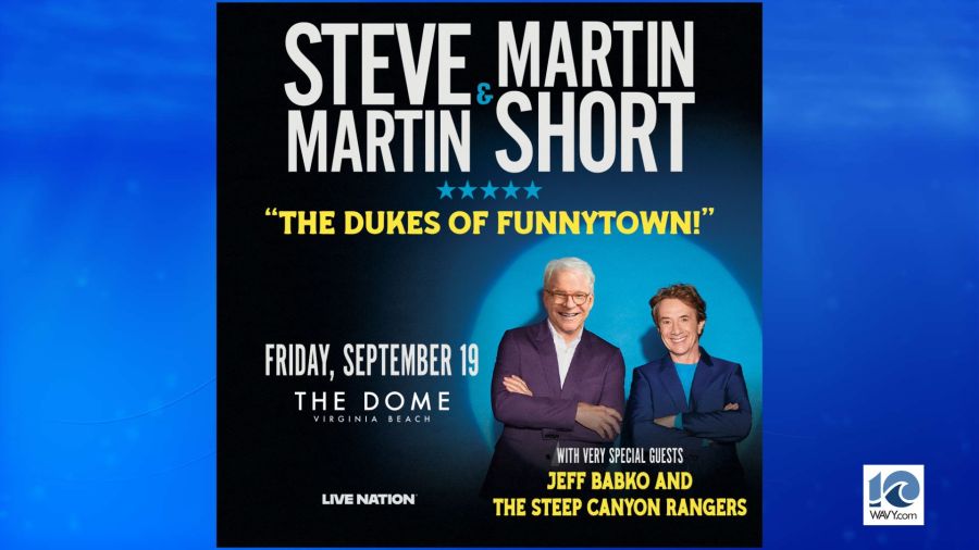 Steven Martin and Martin Short comedy show coming to The Dome