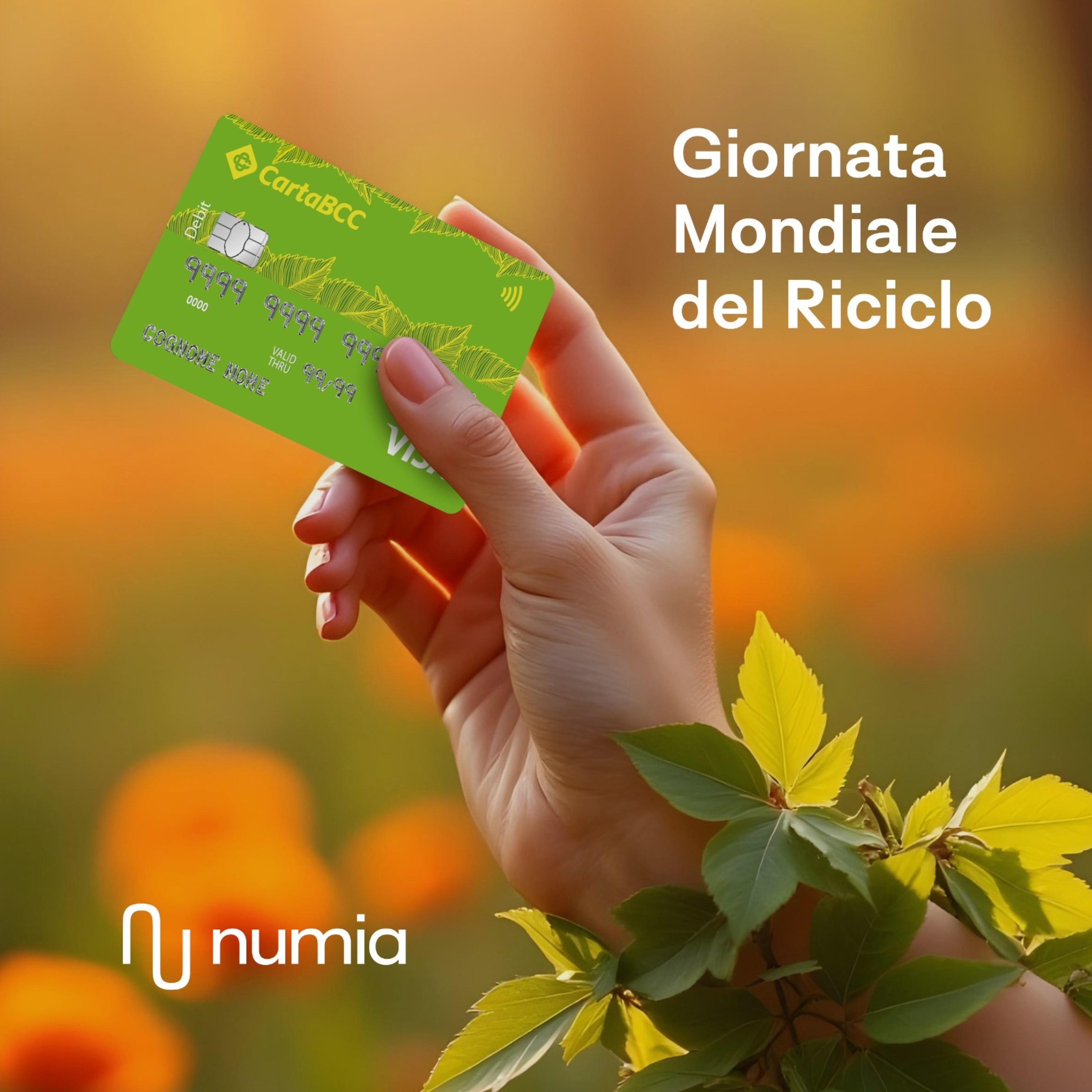 Carbon Footprint mostra l'impatto co2 di spesa con carta credito