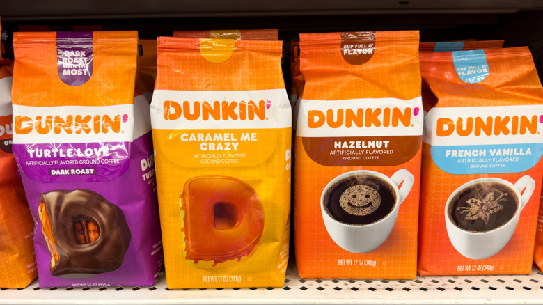 Here Are The Strongest Coffee Grounds Dunkin' Makes