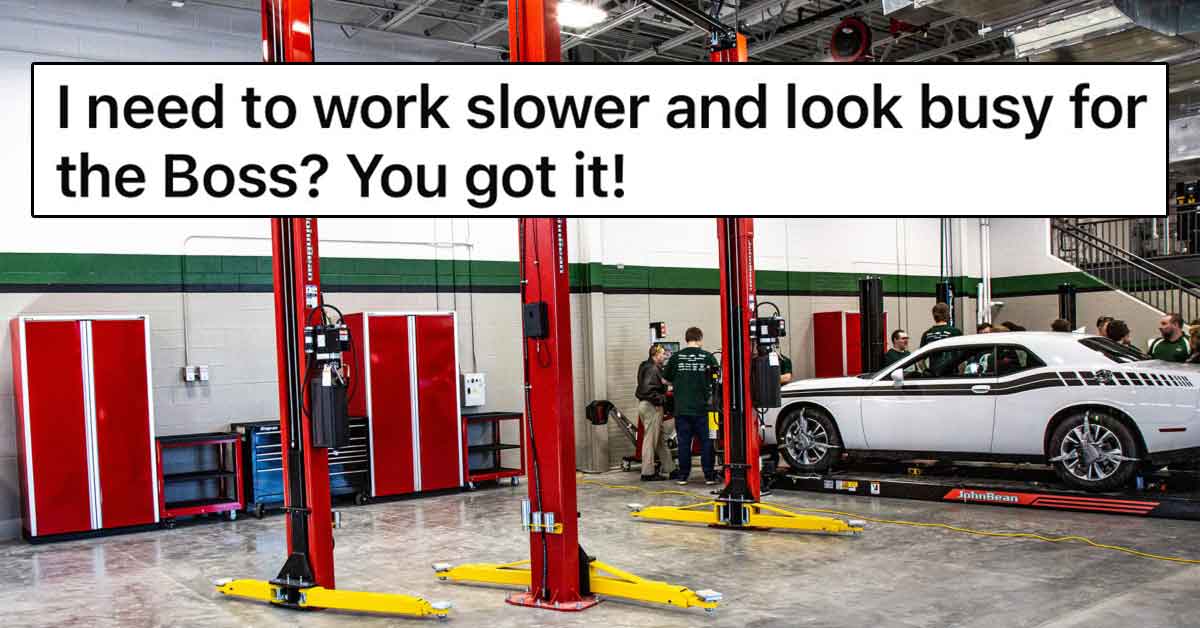 Malicious Compliance: Boss Tells Employee to Work Slower and Look Busy ...