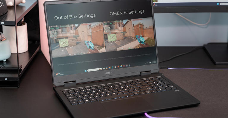 HP’s Omen 16 Slim gaming laptop packs an RTX 5070 GPU into a thin-ish ...