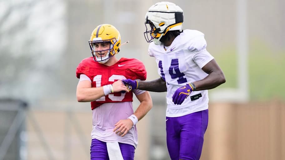 The LSU Football Practice Report: Notes From Spring Camp Day 6 for the ...