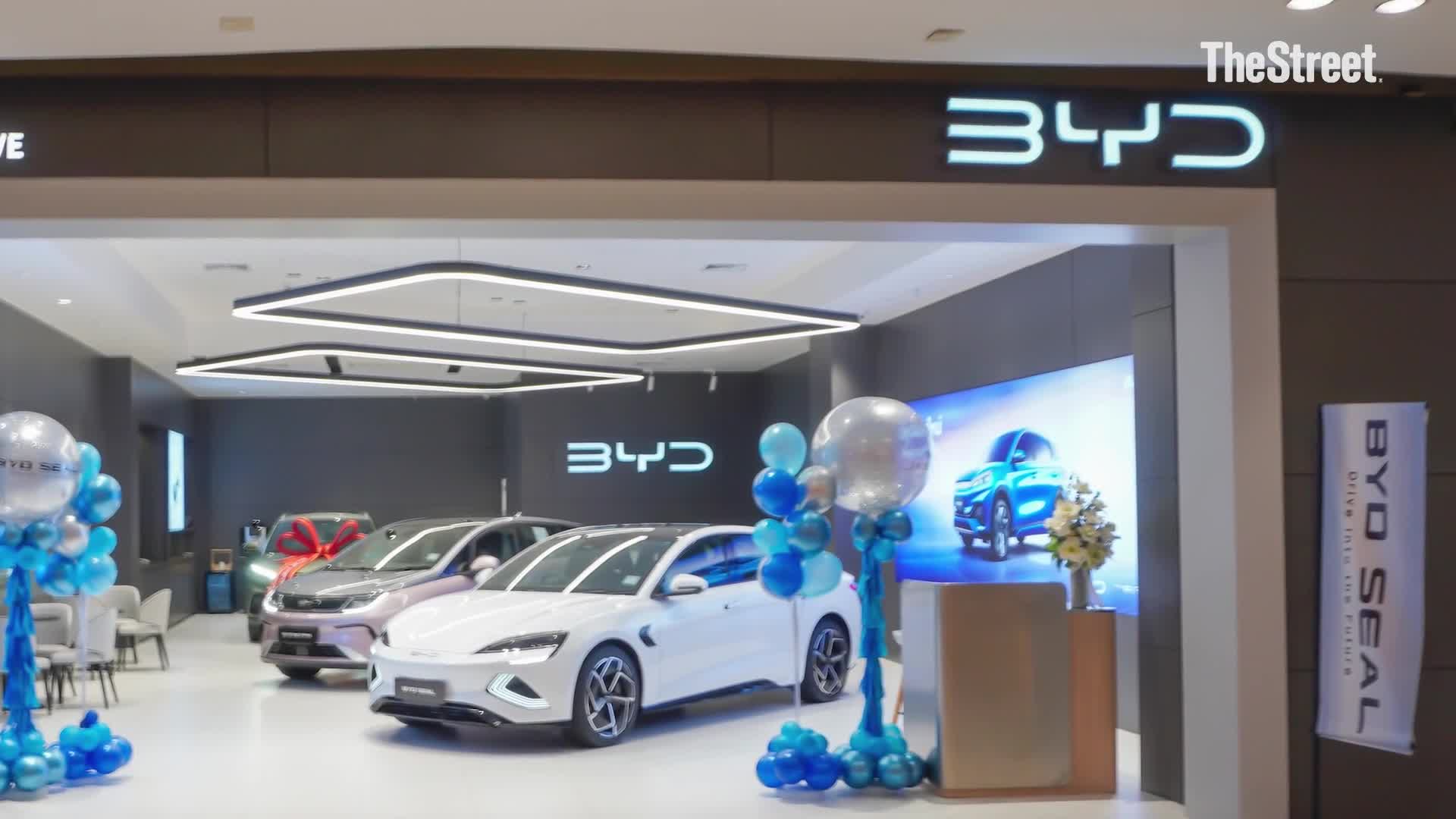 BYD unveils new 5-minute charging station