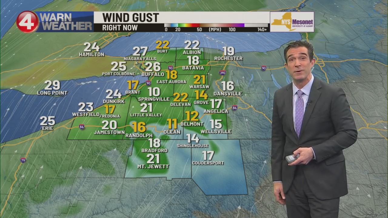 Buffalo weather update: noon, 3/18/25