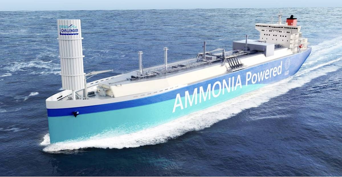 MOL, Namura, Mitsubishi secure AiP for ammonia-powered carrier