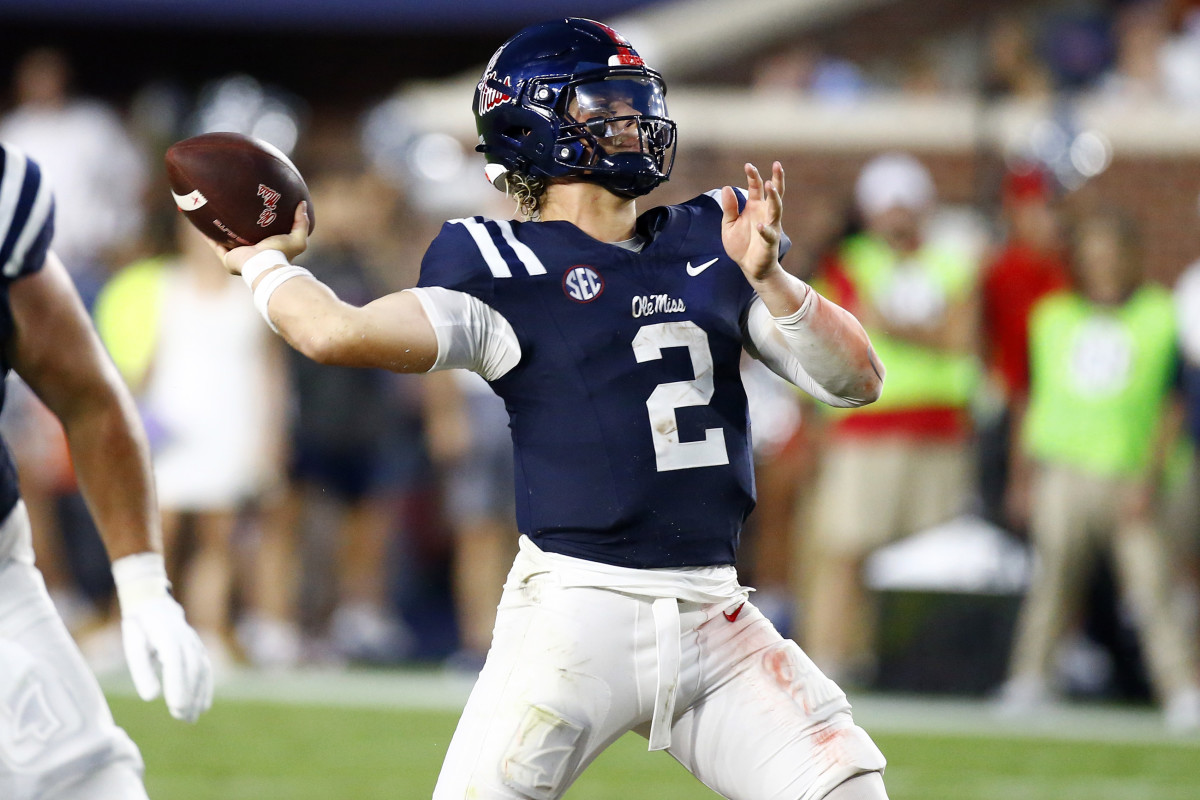 Ole Miss QB Jaxson Dart Makes Major Jump in Mel Kiper Jr.’s Latest Mock ...