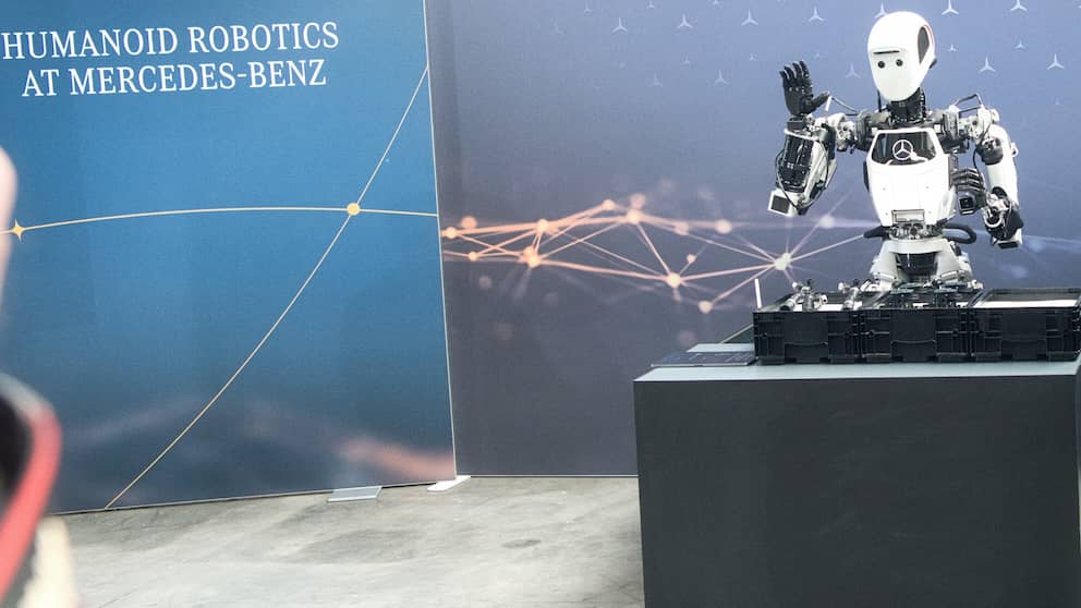 Roboter Apollo soll in Berlin bei Mercedes bald Autos zusammenbauen