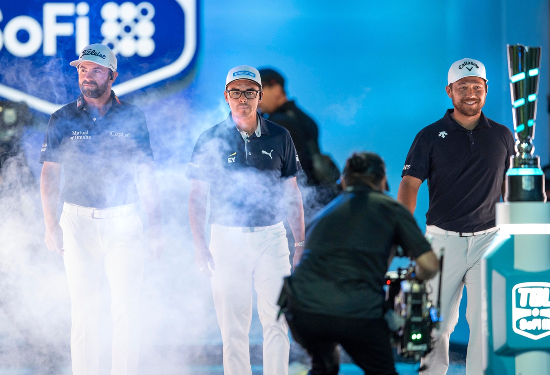 Thrilling photos show the excitement of the TGL semifinal match at SoFi ...