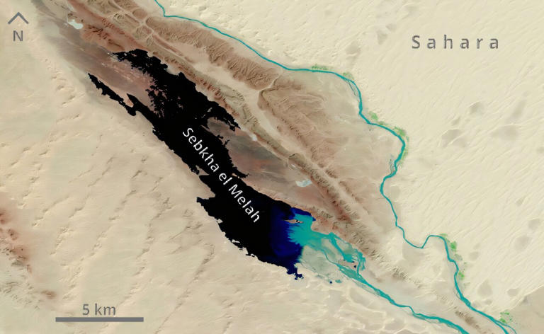 Stormy rains in the Sahara offer clues to past and future climate changes