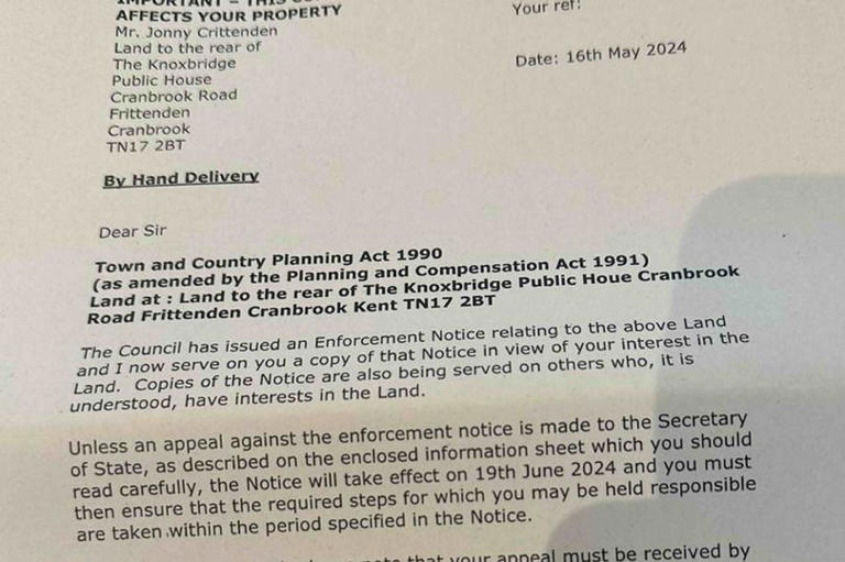 Planning inspector rules on mobile homes, caravan and shipping ...