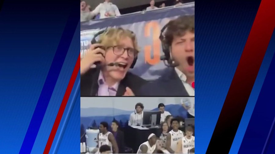 Watch: High Point University students who went viral for championship ...