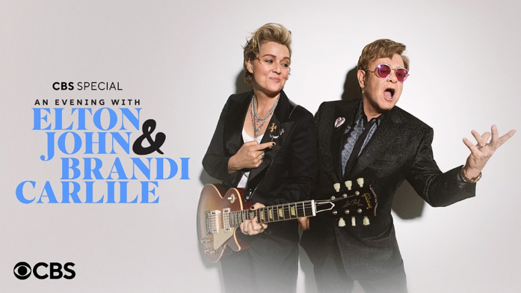 Elton John & Brandi Carlile Primetime Concert Special Set At CBS