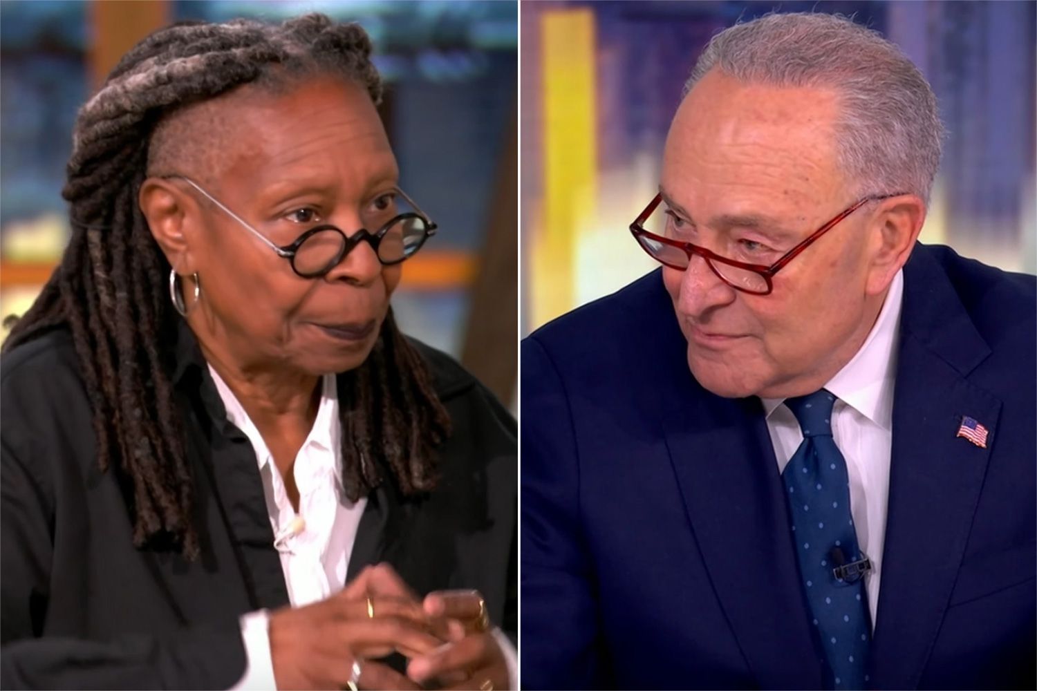 Whoopi Goldberg and“ The View” cohosts grill Chuck Schumer over ...