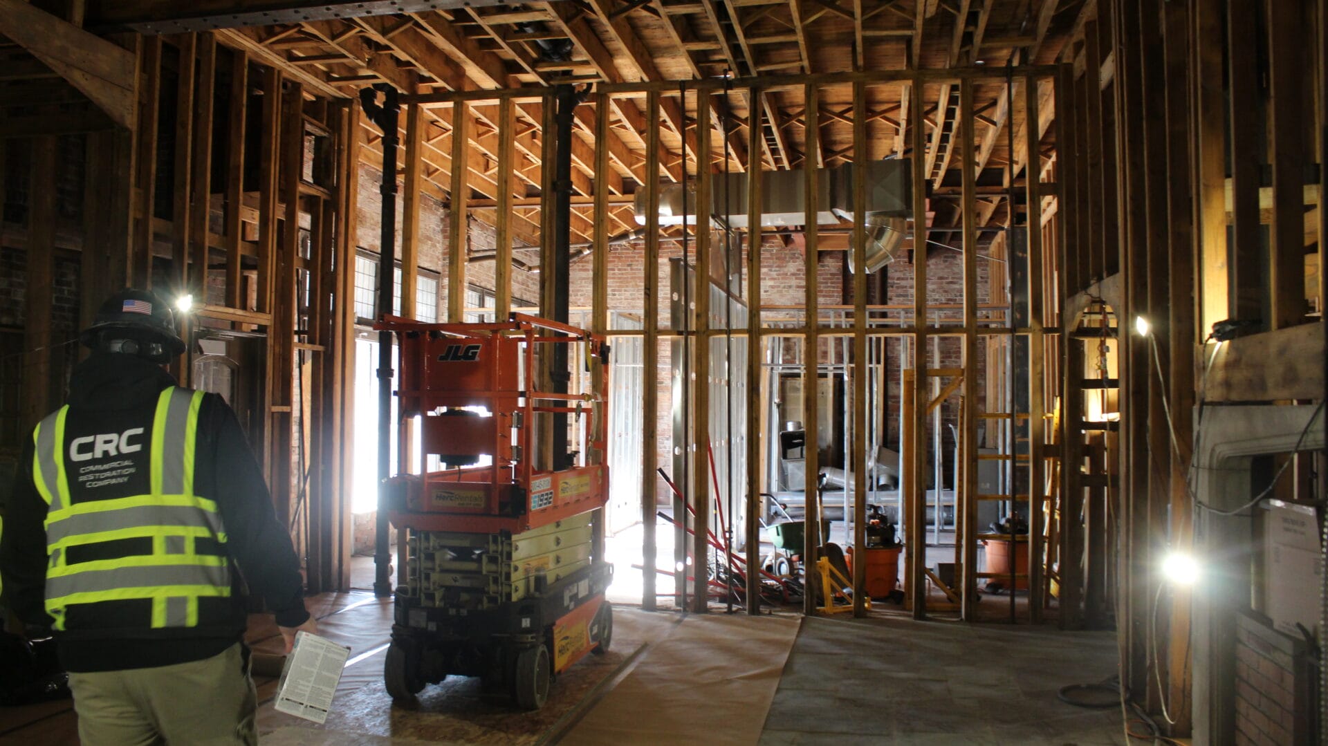 HVAF rebuilding Manchester Apartments, new fire safety systems to be added