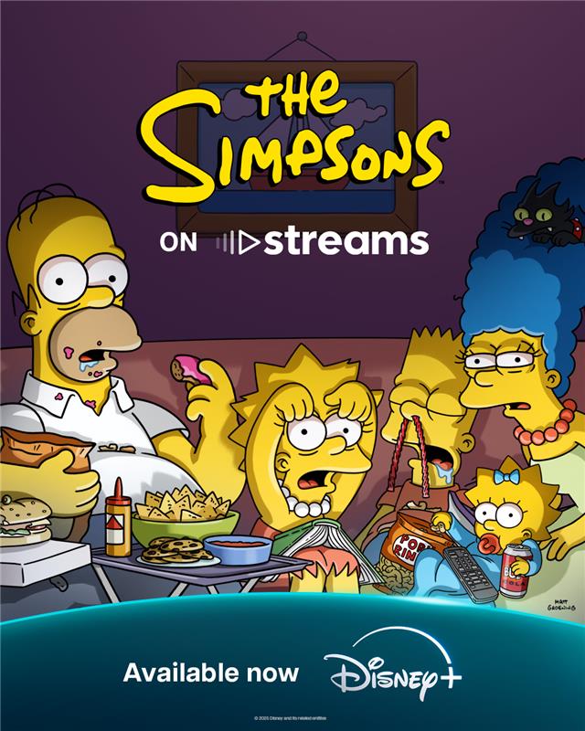 Disney+ Launches 24/7 The Simpsons Stream for Premium Subscribers