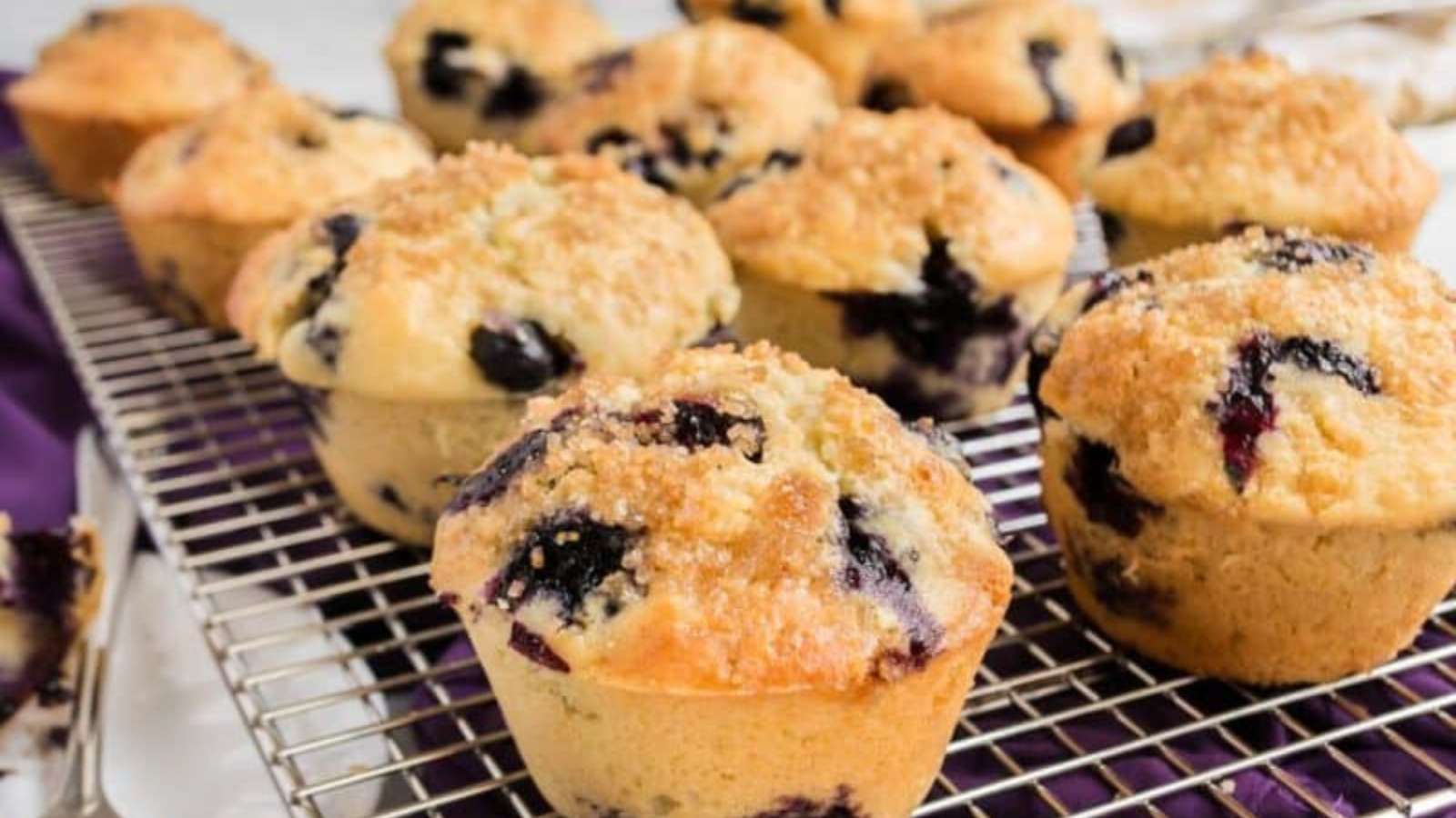 Bake Perfect Blueberry Muffins with These 11 Tasty Recipes