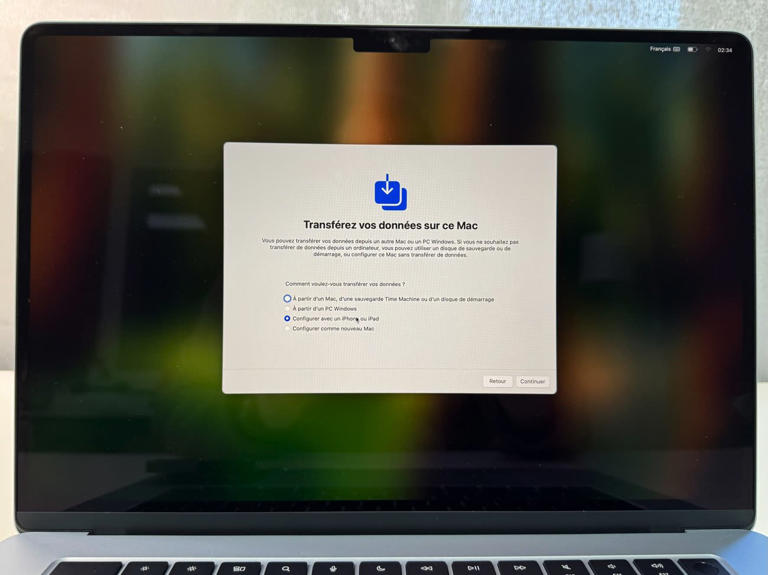macOS 15.4 : comment fonctionne la configuration rapide d'un nouveau ...