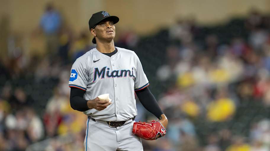 Miami Marlins Pitcher Edward Cabrera Set to Start Regular Season on ...