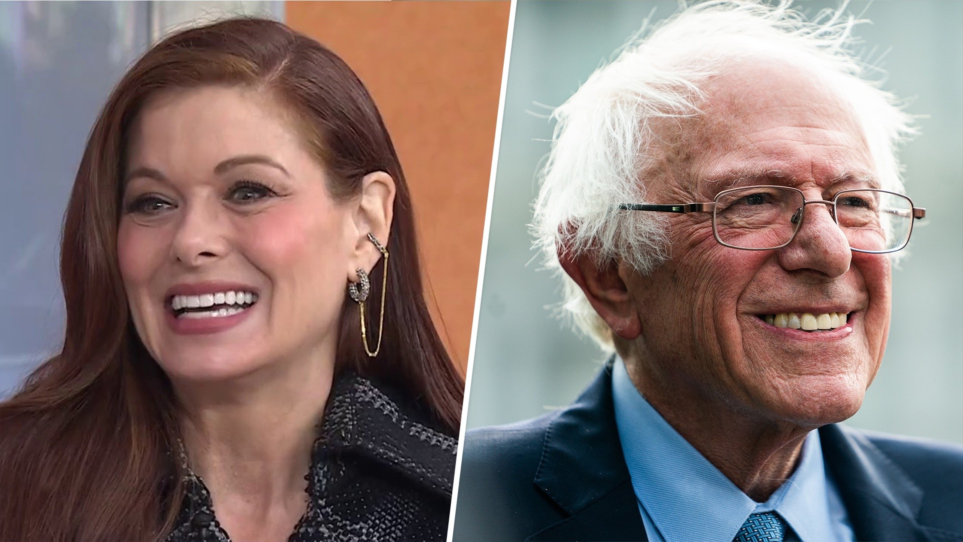 Debra Messing talks discovering she's related to Bernie Sanders