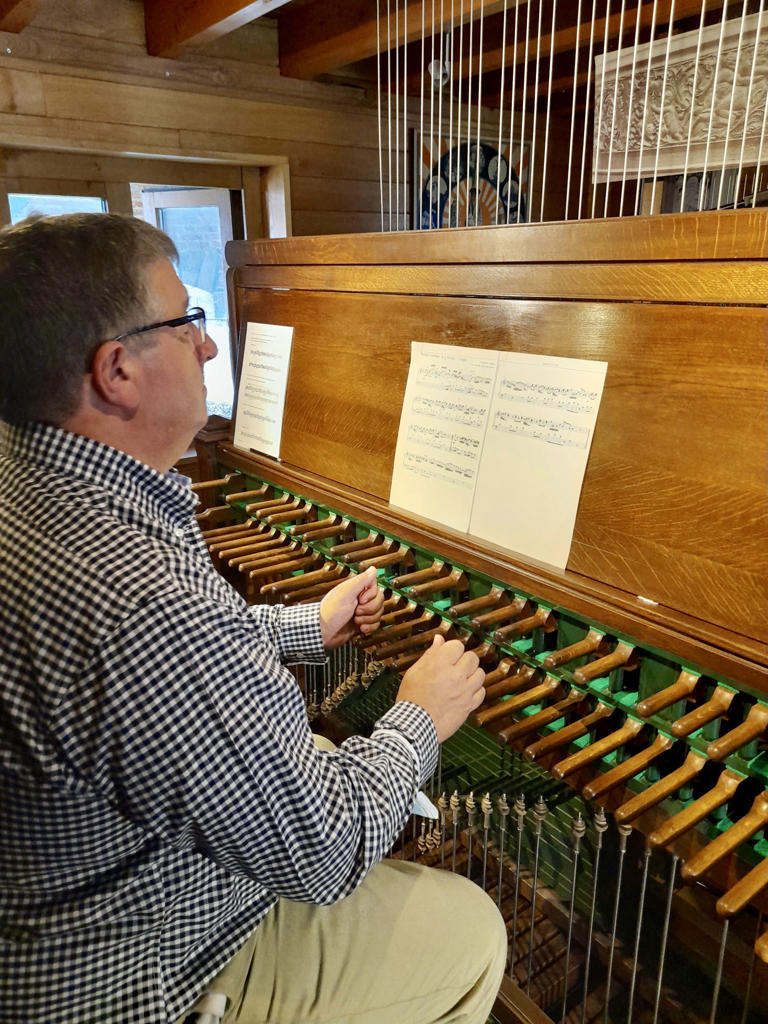 Man plays rare instrument from top of bell tower for 3 decades
