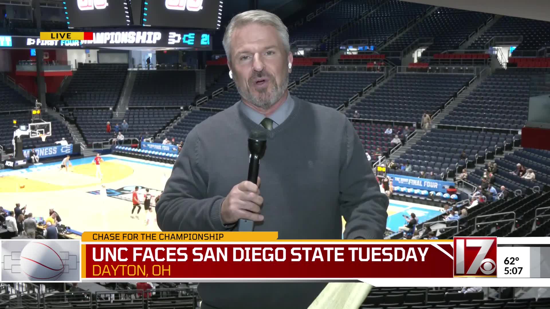 UNC to face San Diego in NCAA First Four