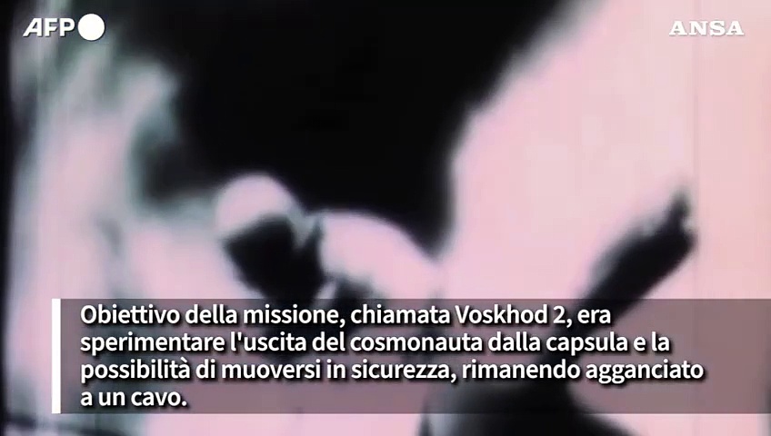 Leonov e la prima passeggiata nello spazio sessanta anni fa