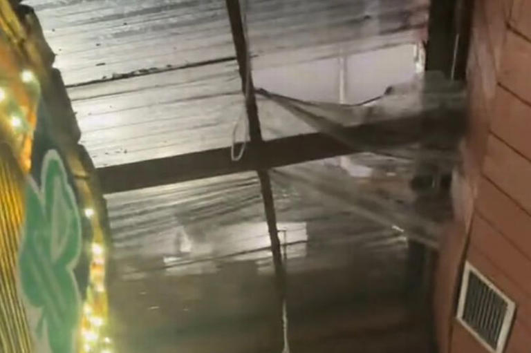 'Lucky' St. Patrick’s Day reveller falls through pub ceiling during gig