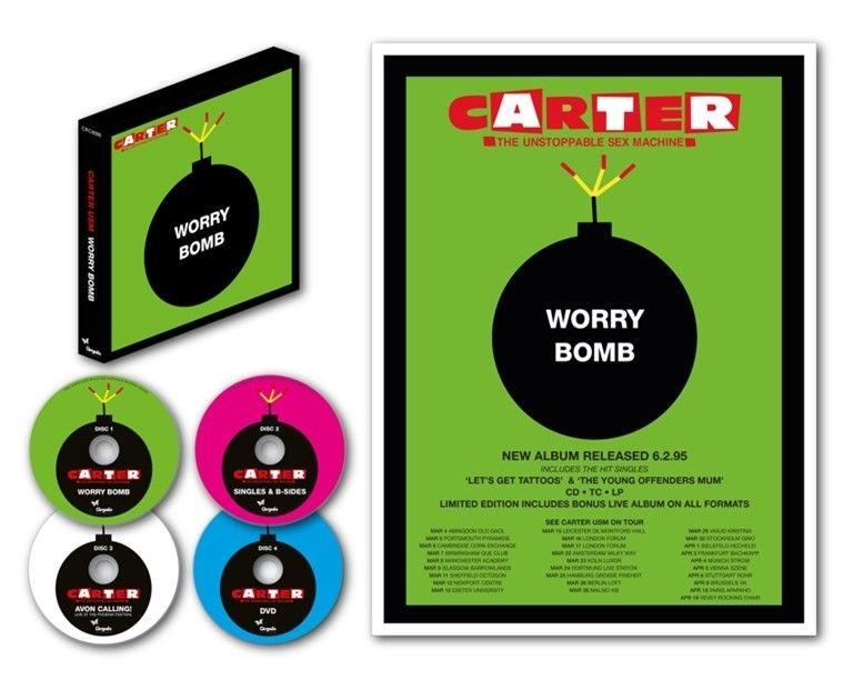 Carter The Unstoppable Sex Machine’s ‘Worry Bomb’ gets deluxe 30th ...