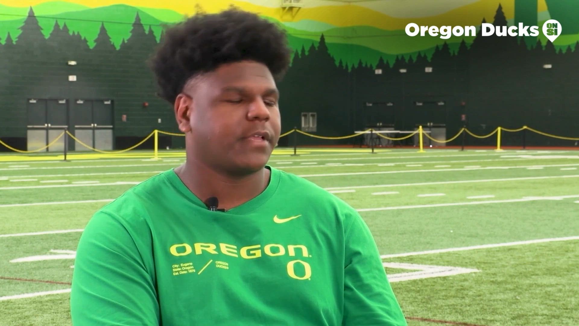 Oregon Ducks Pro Day: Projected First Round Pick Josh Conerly Jr ...