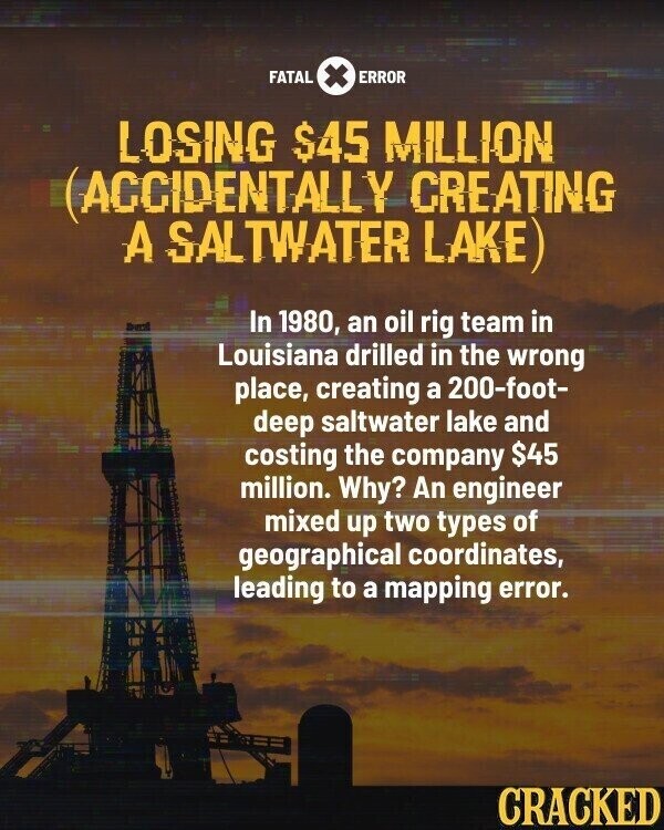 13 Times When a Tiny Little Mistake Had Gigantic Consequences